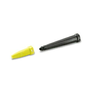 ケルヒャー スポットノズルセット 2.863-263.0ケルヒャー家庭用スチームクリーナー専用の、スポットノズルと延長ノズルのセットです。【用途】蛇口回りやトイレの内側など、ピンポイントでスチームを当てたい場所に。