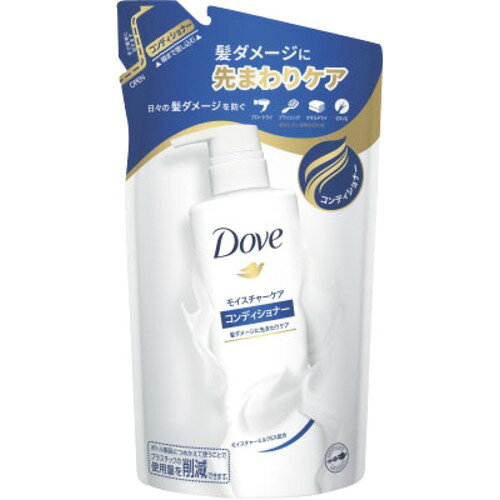※画像はイメージです。パッケージデザイン等は予告なしに変更されることがあります。※メーカーの欠品や製造中止により納期遅延、またはお届けできない場合がございます。ユニリーバ・ジャパン・CM ダヴ モイスチャーケア コンディショナー つめかえ用...