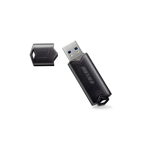 バッファロー RUF3-YUF32GA-BK USB3.1(Gen)/USB3.0対応USBメモリー 32GB ブラックモデル●大容量データも快適に扱える高速転送USB3.1(Gen1)/USB3.0の最大転送速度（規格値）は5Gbps。U...