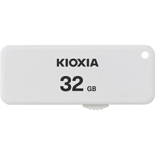 KIOXIA KUS-2A032GW USBフラッシュメモリ Trans Memory U203 32GB ホワイト発売日：2020年5月22日●USB2.0 スライド式【仕様】容量：32GB