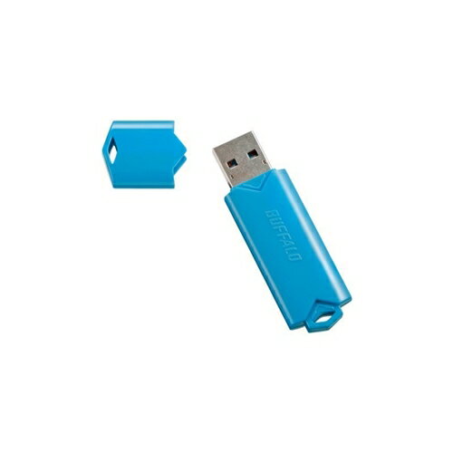 バッファロー RUF3-YUF64GA-BL USBフラッシュ 64GB ブルー発売日：2020年9月9日●USB3.2(Gen1)/USB3.1(Gen1)/USB3.0接続で快適 USB3.2(Gen1)/USB3.1(Gen1)/US...