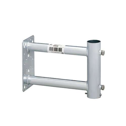 DXアンテナ MW20Z 壁面取付金具 200mm UHFアンテナ用 耐風速50m/s 溶融亜鉛メッキ ●軒先の長さに合わせて選べる壁面取付金具(200mm用)。耐風速50m/sに対応。錆に強い溶融亜鉛メッキを採用しています。●豪雨や強風な...