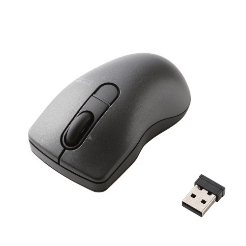 エレコム M-KS1DBSBK BlueLEDマウス 無線2.4GHz 3ボタン 静音 マイクロレシーバー収納可能 ブラック ●静音スイッチ搭載で、音が気になる場所や時間帯での使用に最適! エコボタンやチルトホイールを搭載した2.4GHz帯...