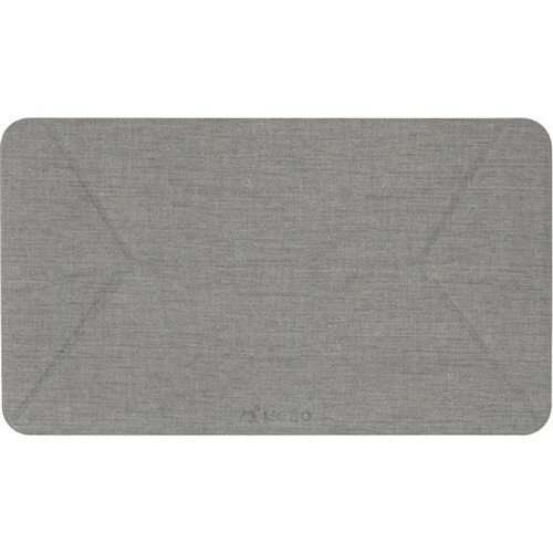 MOBO AM-OSLT-LG ノートパソコン用折りたたみスタンド 「ORIGAMI STAND」 for Laptop ライトグレー●ノートパソコンに貼り付けるスタンドノートパソコンの裏側に貼り付けて、使うときだけ山折りor谷折りでスタン...