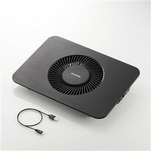 エレコム SX-CL21LBK ノートPC用クーラー(静音・強冷タイプ) 15.4〜17インチ対応●静音・安定性を備え、デスクワークに最適。最大約10℃の冷却効果を実現する、静音・強冷タイプのノートPC用クーラー。対応機種USBインタフェー...