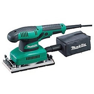 マキタ M931 仕上サンダ●ペーパー寸法：93×228mm●回転数：11000回転／分●消費電力：190W