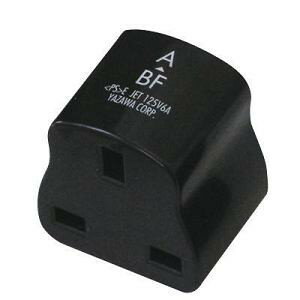 メーカー名：ヤザワ型番：HPJP5商品名：国内用変換プラグ BFタイプ ブラックJANコード：4966307330492 ●海外の電気製品を日本国内で使う為の変換プラグです。※変圧機能のない機器を使用する場合は、変圧器（別売）が必要な場合が...
