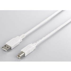 バッファロー USBケーブル BSUAB215WH 色名称 ホワイト商品名称 USB2.0ケーブル (A to B) ホワイト 1.5m発売年月日 2012年04月15日寸法：208mm＊87mm＊25mm（104g）高さ＊幅＊奥行き（質量...