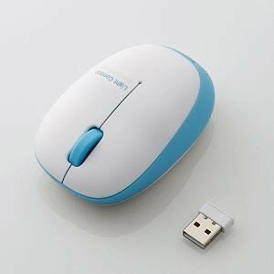 メーカー名：エレコム型番：M-BL20DBBU商品名：ワイヤレスBlueLEDマウス　ブルーJANコード：4953103673366ふわっと軽く、疲れにくい！軽い力で操作できる小型軽量設計！● わずか50gの小型軽量設計なので軽い力で操作す...