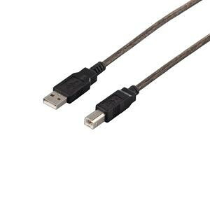 メーカー名：バッファロー型番：BSUAB250BSA商品名：USB2.0ケーブル (A to B) 5m ブラックスケルトンJANコード：4950190341499●USB2.0対応のUSBケーブル(A to B)USB2.0規格対応のパソ...