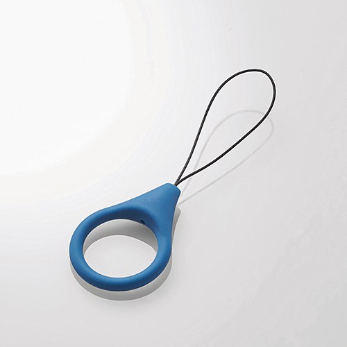 エレコム P-STF01LBUD スマートフォン用フィンガーストラップ ネイビー Lサイズ●指に装着してスマートフォンの落下を防ぐ、Lサイズのフィンガーストラップです。●男性の指に合わせた内径22mmのLサイズです。耐荷重は200gまでです...