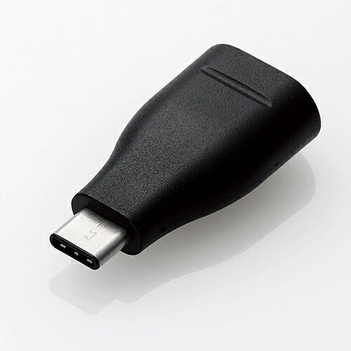 エレコム MPA-AFCMADBK USB3.1アダプタ(Type-C-Standard-A) 発売日：20160415新規格USB Type-Cコネクタを搭載!スマートフォンのUSB Type-C端子をUSB Standard-Aメスに変...