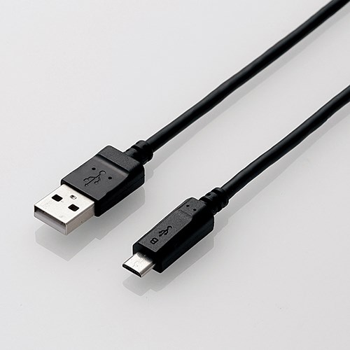 ELECOM（エレコム） MPA-AMB2U20BK 2A対応microUSBケーブル 2m ブラック●対応スマートフォンで充電やデータ通信が出来るmicroUSBケーブル。●充電時間を大幅に短縮できる。●パソコンとデータ通信が出来る。●表...