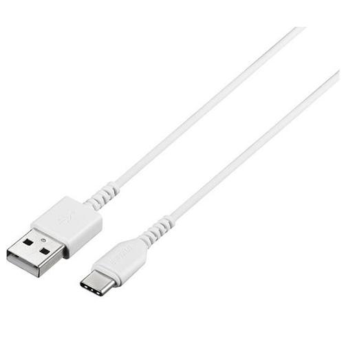 バッファロー BSMPCAC105WH USB2.0ケーブル（Type-A to Type-C） ホワイト 0.5m●最新スマホの急速充電・通信に対応するTypeCケーブルUSB Type-C搭載のスマホなどの機器と、USB Type-A搭...