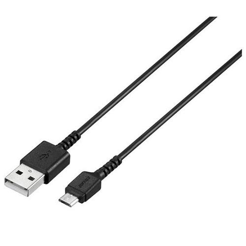 バッファロー BSMPCMB115BK USB2.0ケーブル（Type-A to microB） ブラック 1.5m●スマホの急速充電・通信に対応するUSB2.0ケーブルUSB microB搭載のスマホなどの機器と、USB Type-A搭載...