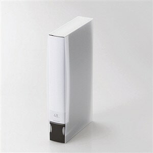 エレコム CCD-FS48BK DVD/CD用ディスクファイル 48枚収納 ブラック●大量のDVDやCDをコンパクトに整理・収納できるDVD/CD用ディスクファイルです。●ディスクの整理・検索に便利なインデックスラベルが付属しています。●分...
