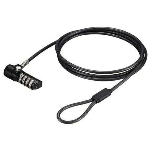 バッファロー BSL07D ダイヤル式ワイヤーロック●パソコンや液晶モニター、外付けHDDなどを盗難から守るセキュリティースロットに直接セットし、パソコンや液晶モニター、外付けHDD等を盗難から守るダイヤル式ワイヤーロックです。●キー不要の...