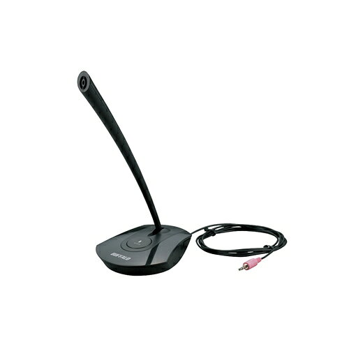 バッファロー BSHSMPM100BK マイクロフォン ミュート機能タイプ ブラック●通話以外の音声をキャッチしないミュート機能付き通話中に別の作業をしても音声を音声をボタンひとつでミュートできる、便利なミュートボタン付きマイクロフォン。ヘ...