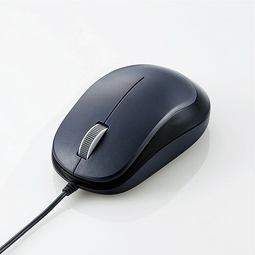 エレコム M-Y8UBBK 3ボタンBlueLED有線マウス ブラック●挿すだけですぐに使える有線接続タイプの3ボタンBlueLED有線マウスです。●リーズナブルながら快適な操作性を実現したスタンダードモデルです。●標準的なMサイズなので長...