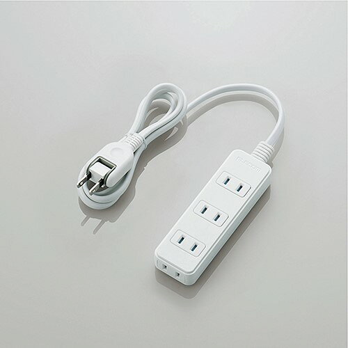 エレコム T-ST02N-2410WH 電源タップ 1m ホコリシャッター付き 4個口 絶縁キャップ付き ホワイト ●未使用時にほこりの侵入を防止する「ほこり防止シャッター」付き!オフィスやご家庭など、さまざまなシーンで使いやすいほこり防止...