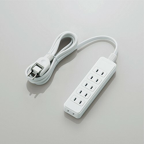 エレコム T-S02N-2620WH スイングプラグタップ 6個口 2m ホワイト●電源タップの基本性能をしっかり搭載！オフィスやご家庭など、さまざまなシーンで使いやすいスタンダードな電源タップ。●差込口には耐熱性に優れたユリア樹脂を使用し...