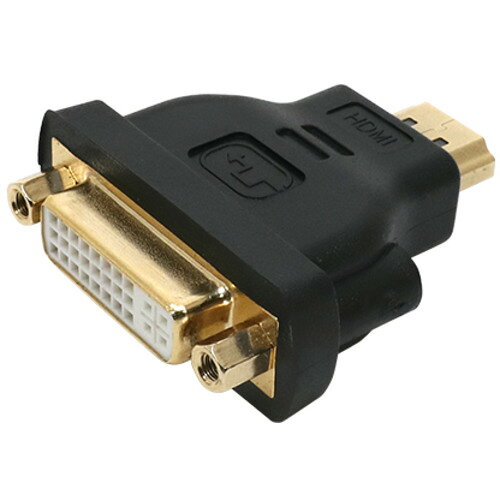 ミヨシ VDA-HD02／BK DVI-HDMI変換アダプタ ブラック発売日：2020年12月23日●DVI-DをHDMIに変換するアダプタHDMI端子搭載のディスプレイやプロジェクターにDVIケーブルを接続できます。お手持ちのディスプレイ...