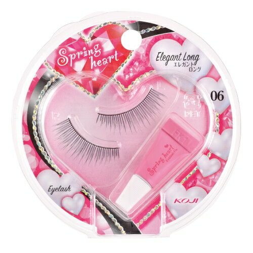 ※画像はイメージです。パッケージデザイン等は予告なしに変更されることがあります。※メーカーの欠品や製造中止により納期遅延、またはお届けできない場合がございます。コージー本舗 スプリングハートアイラッシュ　06 発売日：2005年7月21日●...