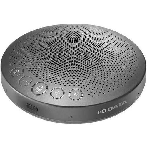 アイ・オー・データ機器 TCSPRC100 スピーカーフォン 発売日：2021年9月22日●人数に合わせて集音範囲を切替!オープンスペースでのWeb会議にも最適マイクの集音範囲を人数や状況に合わせて「Lowモード」と「Highモード」の2つ...