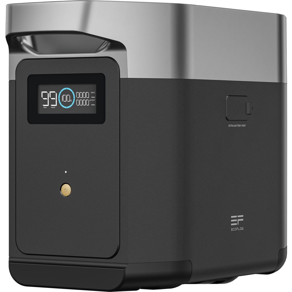 EcoFlow エコフロー ZMR330EB EcoFlow DELTA 2専用エクストラバッテリーZMR330EB[サイズ/重量] 400×211x281mm /重量：約9.5 kg[バッテリー容量]:1024 Wh、51.2 V[入力]...