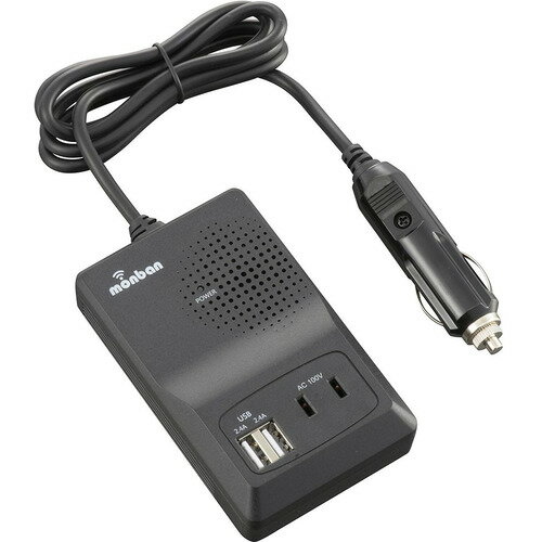 オーム電機 OSE-DA120U48-K 車載用インバーター USBポート2つ付き OSEDA120U48K●車のシガーライターソケット（アクセサリーソケット DC12V）に接続して、家庭用電源（AC100V）とUSB電源（DC5V）を供給...