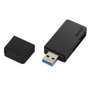 バッファロー BSCR26TU3BK USB3.0&ターボPC EX対応 カードリーダー/ライター ブラック●USB3.0&ターボPC EX対応USB3.0とターボPC EXに対応したカードリーダー/ライターです。パソコンと機器を直接ケーブ...