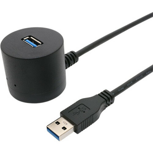 ミヨシ USB-EXT3015／BK USB3.0延長ケーブル 卓上タイプ 1.5m ブラック●スタンドタイプのUSBポートUSB A(メス)のポートがスタンドタイプのUSB延長ケーブルです。●背面や側面のUSBポートにパソコンのUSBポー...