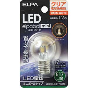○電力が少なく長寿命の省エネ設計 ○屋内装飾照明に最適です光源色 ：クリア電球色相当 本体サイズ（mm）： 48×φ30mm 本体重量 ：12g 口金 ：E17 定格入力電圧： 100V 定格消費電力： 1.2W 定格入力電流 ：0.014...