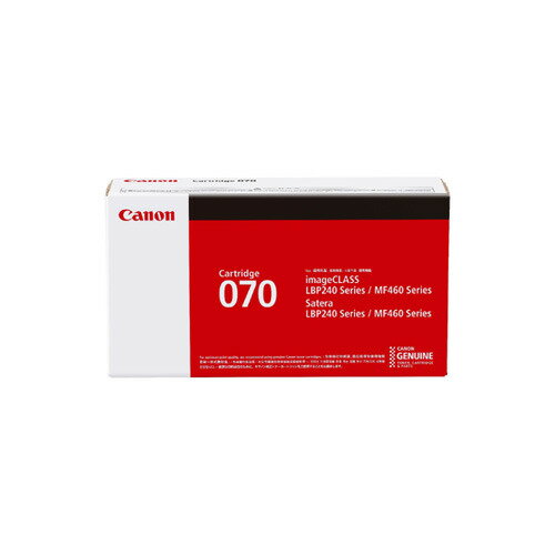 キヤノン CRG-070 トナーカートリッジ070 CRG070発売日：2023/7/下旬予定●トナーカートリッジ070対象機種：LBP244/LBP241/MF467dw&nbsp;【仕様】印刷可能枚数：3、000ページ印刷可能