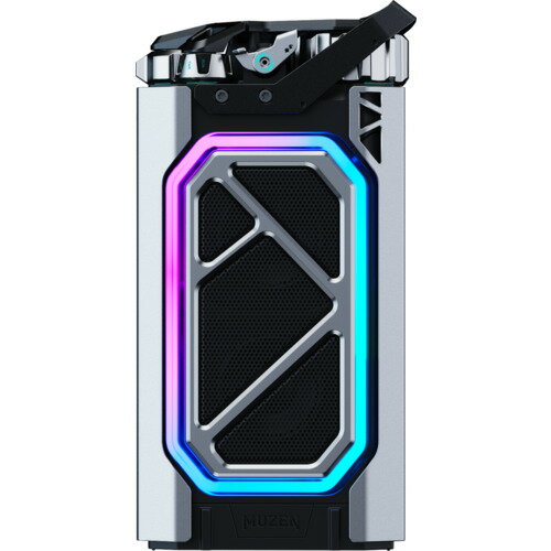 MUZEN MWH1I Bluetoothスピーカー CYBERSHELL 発売日：2022年1月20日●驚くべきサウンドとデザインで、ユニークなオーディオ体験をもたらすTWSスピーカー高いサウンドクオリティとディープな低音は勿論、VRやゲ...