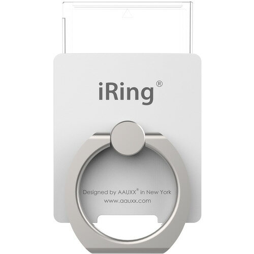 ロジック IL2-PW スマホ タブレット落下防止リング&ポータブルスタンド AAUXX iRing リンク ホワイト IL2PW●ワイヤレス充電に対応リングがスライドしてワイヤレス充電が可能に●スマホを片手で安心操作指を通すだけで抜群の安...