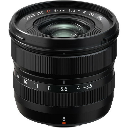 FUJIFILM XFレンズ F XF8MMF3.5 R WR 交換レンズ 発売日：2023年6月29日●ミラーレスデジタルカメラ「X シリーズ」用交換レンズで最広角の単焦点レンズが登場XF レンズにおいて最広角となる 8mm(35mm 判...