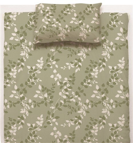 敷カバー SL リーフ グリーン シングル●全開ファスナー布団の汚れ防止に●ネット使用で洗濯機OK打ち込み本数150本●しわになりにくく、乾きやすい素材※こちらは敷ふとんカバーのみの販売となります。【仕様】素材ポリエステル100％原産国中国...