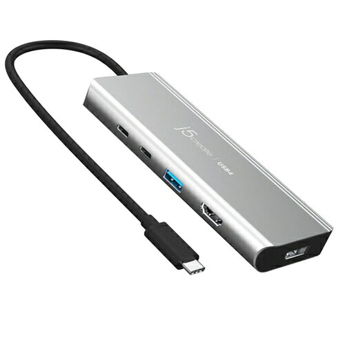 j5create JCD401 USB4 Dual 4K マルチポートハブ スペースグレー 発売日：2022年9月2日●USB4 デュアルディスプレイ4K マルチハブ本製品は、IntelのUSB4チップを採用して技術協力開発した次世代のUS...