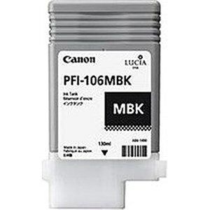 キヤノン PFI-106MBK 【純正】インクタンク(マットブラック) ●顔料マットブラック●130ml※最新の対応機種はメーカーホームページでご確認ください。※対応機種に関する詳細な注意事項はメーカーホームページでご確認ください。※適合機...
