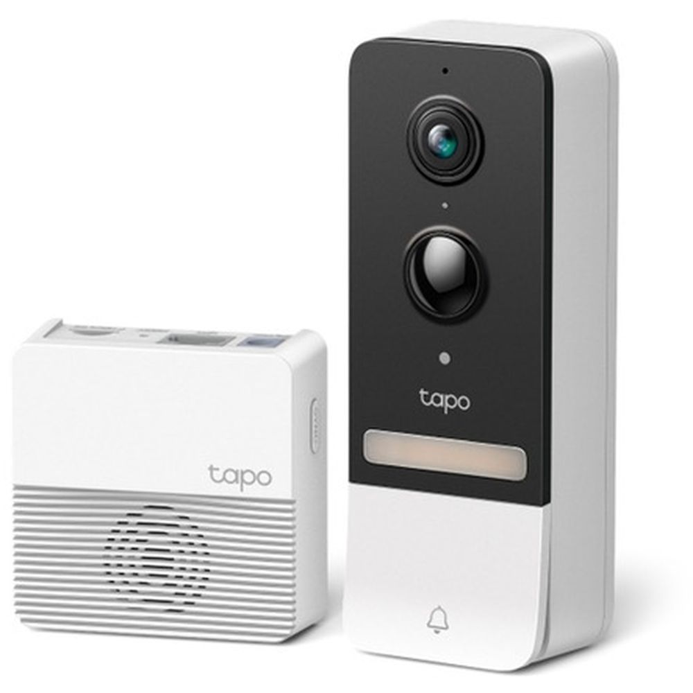 ティーピーリンクジャパン高画質5MP/2K スマートセキュリティドアホン スマートAI検知TAPO D230S1手軽にスマートセキュリティカメラ付きスマートドアホンキット高画質ライブ映像：玄関先の様子をTapoアプリから手軽に確認することが...