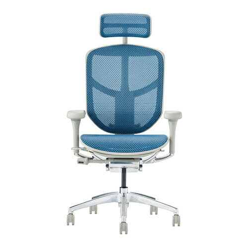 ※本製品はお客様ご自身で組み立ての作業が必要となります関家具 389600 EJ2-HAM-GF-BL エルゴヒューマン2 ●デスクワーク時に負担のかかりやすい腰へのサポートに重点を置き、人間工学を基にして開発・設計された多機能チェア「エル...