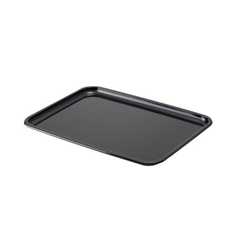 アサヒ興洋 抗菌ABSカラートレー ブラック36cm ●様々なシーンで使えるオシャレな抗菌仕様のトレー！樹脂製で落としても割れにくく扱いやすい！抗菌仕様で衛生的に使用できます！長形の使い易いかたちおしゃれなカラーで彩り鮮やかにノンスリップ加...