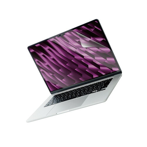 エレコム EF-MBA1523FLTG MacBook Air 15.3インチ(M4/M3/M2) 保護フィルム 超透明 傷に強いハードコート 指紋防止 抗菌 SIAA取得 気泡防止 ●液晶画面を傷や汚れから守る、高透明タイプの抗菌・液晶保...