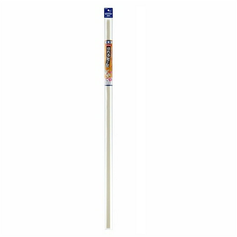 ELPA MH-CT21H(M) 切れるモール2号(1m) ミルキー発売日 ：2016年3月1日●必要な長さにハサミやカッターで簡単にカットできるカバー一体型配線モール。●電源ケーブル3本用。(電源ケーブルはELPAコード付タップのケーブル...