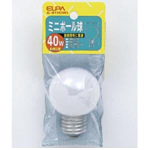 住宅、店舗、ホテルなどのムード照明、装飾照明などに幅広く使用できます。[エルパ ミニボール球 E26口金 40W ホワイト 1個入り G-81H(W)]のスペック●入り数:1個●タイプ:40W●カラー:ホワイト●口金:E26●消費電力:40...