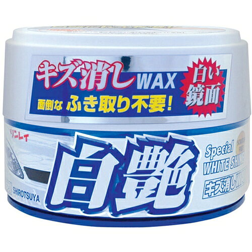 ※画像はイメージです。パッケージデザイン等は予告なしに変更されることがあります。※メーカーの欠品や製造中止により納期遅延、またはお届けできない場合がございます。リンレイ W-7 白艶 発売日：2009年10月上旬●キズ消しワックス【仕様】洗...