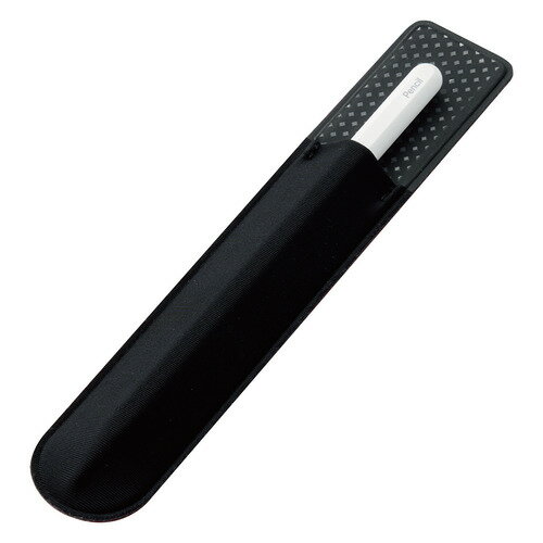 エレコム TB-APESHBK Apple Pencil用スリムケース 貼り付けタイプ レザー調 ケース 第2世代 / 第1世代 対応 ブラック 発売日：2024年5月29日●粘着シートで好みの場所に貼り付けができる。レザー調生地と伸縮性の...