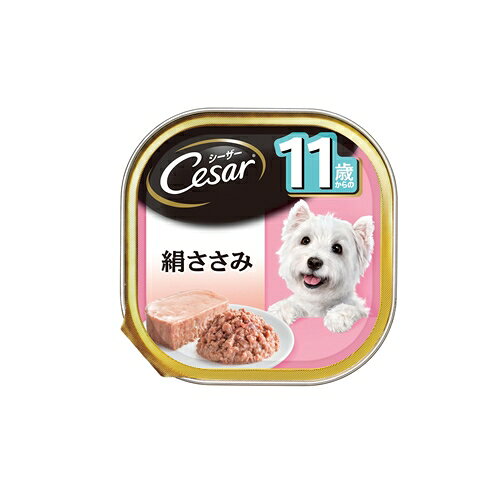 ※画像はイメージです。パッケージデザイン等は予告なしに変更されることがあります。※メーカーの欠品や製造中止により納期遅延、またはお届けできない場合がございます。マースジャパンリミテッド CE66N シーザー　11歳　絹ささみ　ささみ 100...