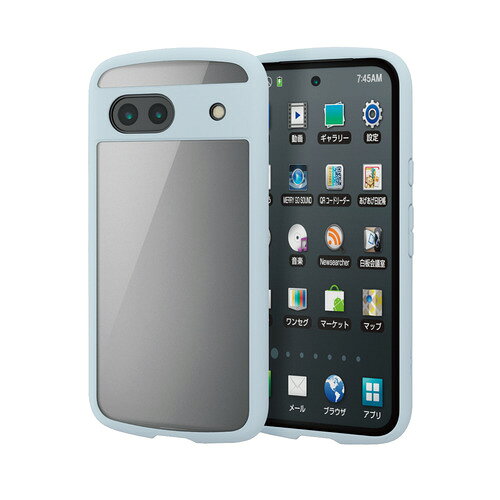 エレコム PM-P241TSLFCBU Google Pixel 8a TOUGH SLIM LITE フレームカラー ストラップホールシート付 発売日：2024年4月24日●全周に配置した独自設計のエアークッションが衝撃を吸収し、背面には...